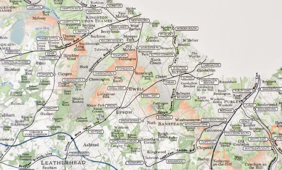 Surrey Map