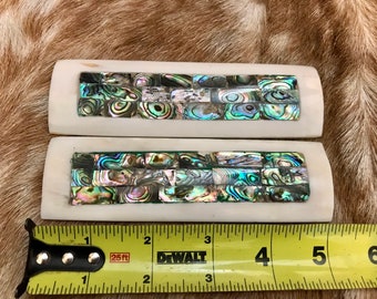1 Pair Natural Pura Abalone Knife Handle Inlay Scale Blank - Etsy