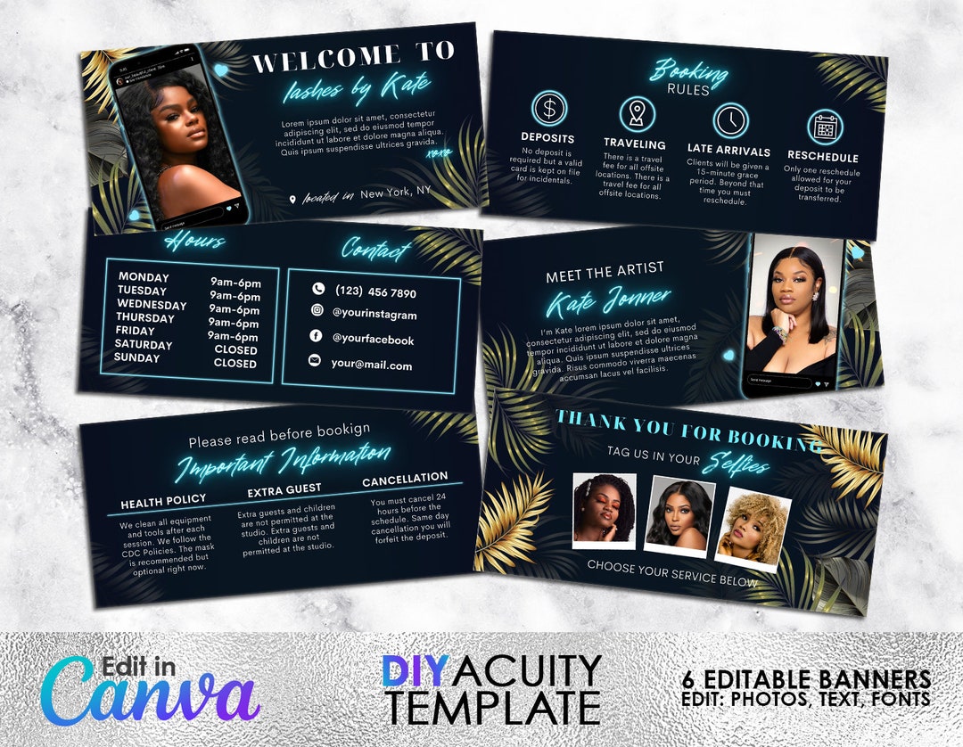 Tropic Acuity Template Acuity Scheduling Template Acuity Booking Site ...