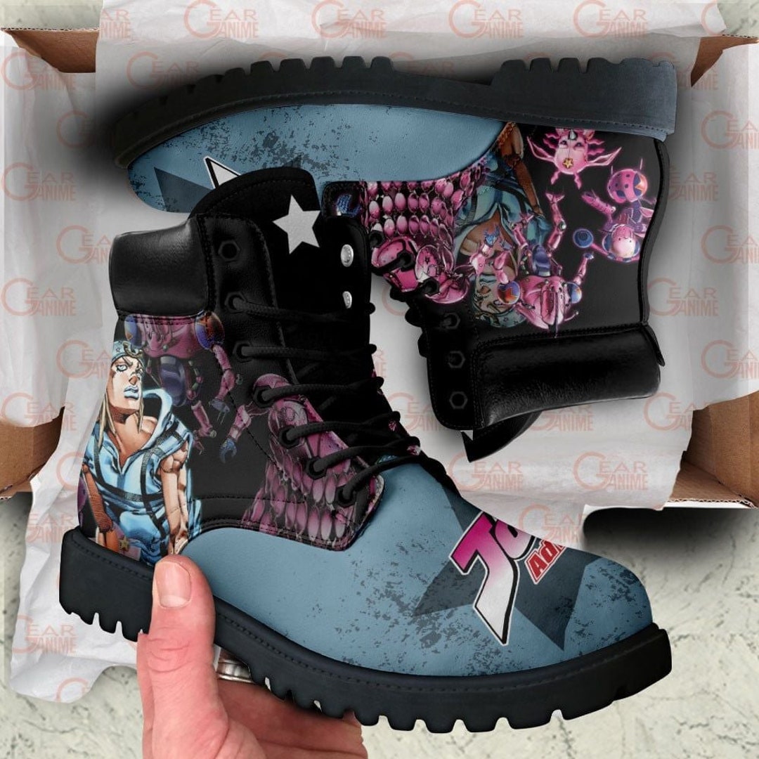 Johnny Joestar Classic Leather Boots All Season for Fans - Etsy