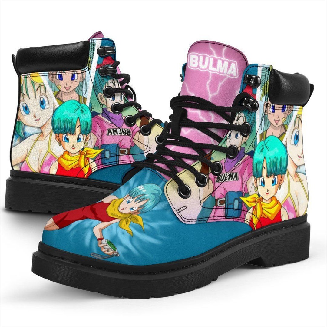 Bulma Dragon Baii Classic Leather Boots All Season for Fans - Etsy