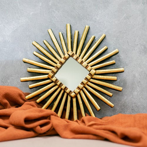 Peruvian Wall Mirror Sunburst - Etsy