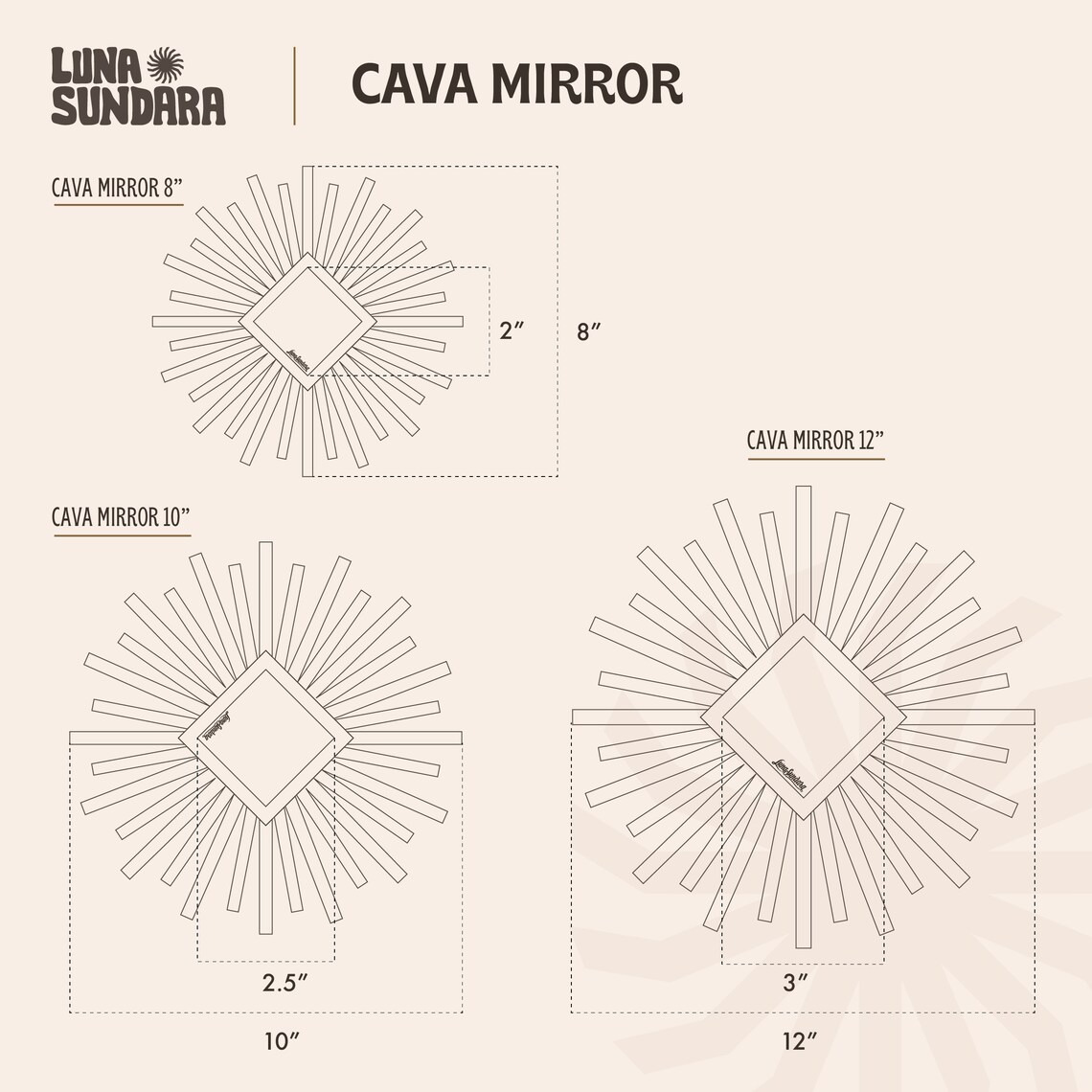 Peruvian Wall Mirror Cava - Etsy