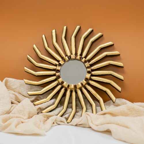 Peruvian Wall Mirror Black Sunburst - Etsy
