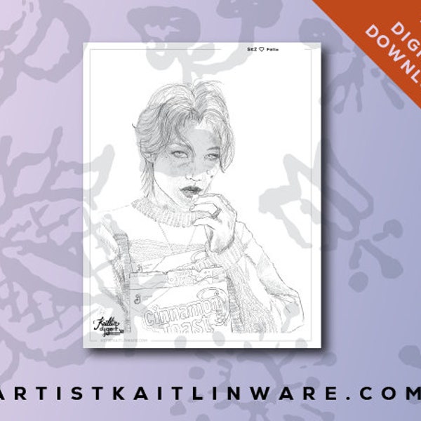 Stray Kids Coloring Pages - Etsy