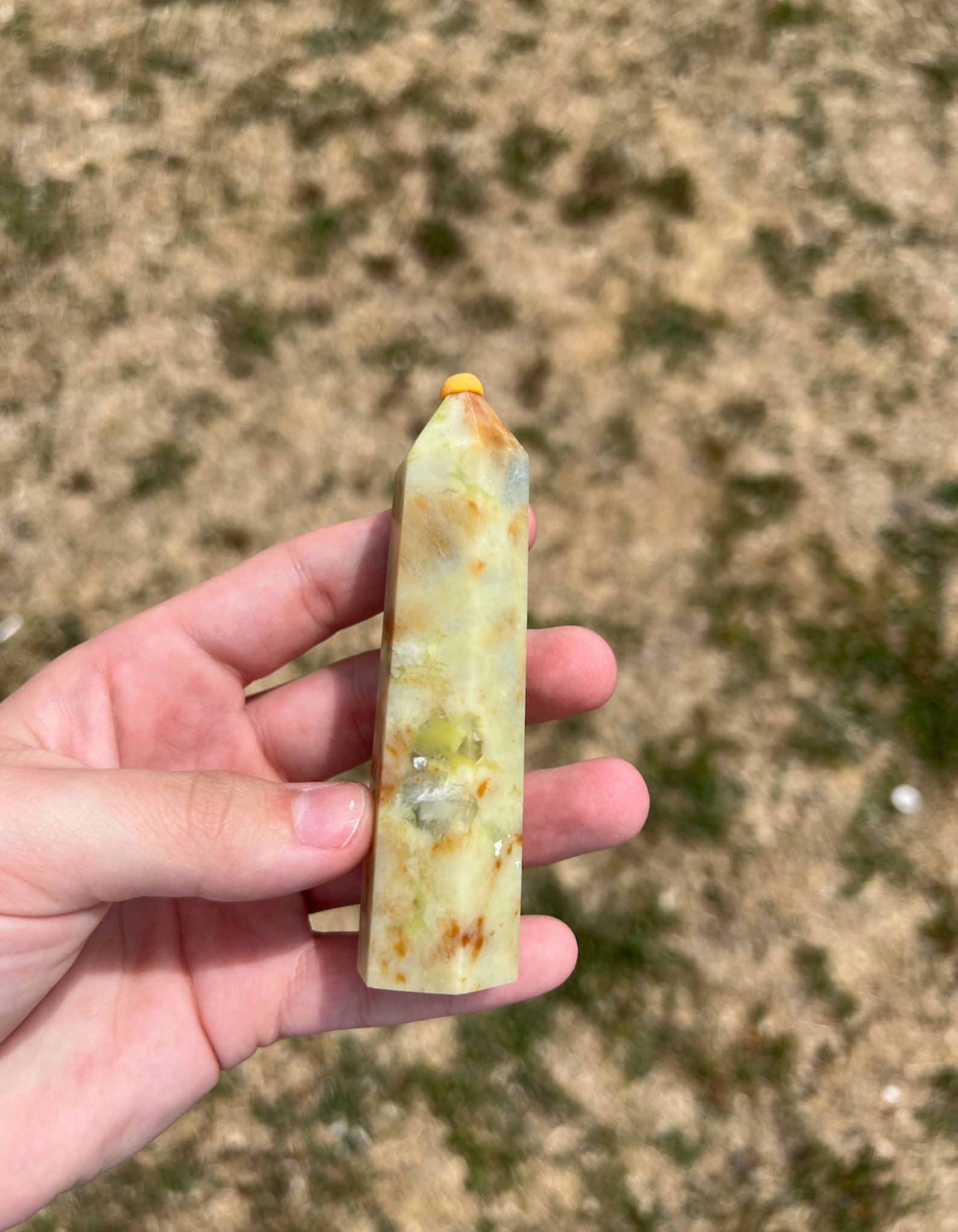 Natural Lemon Jade Towers With Mica/ Crystal Points | Etsy