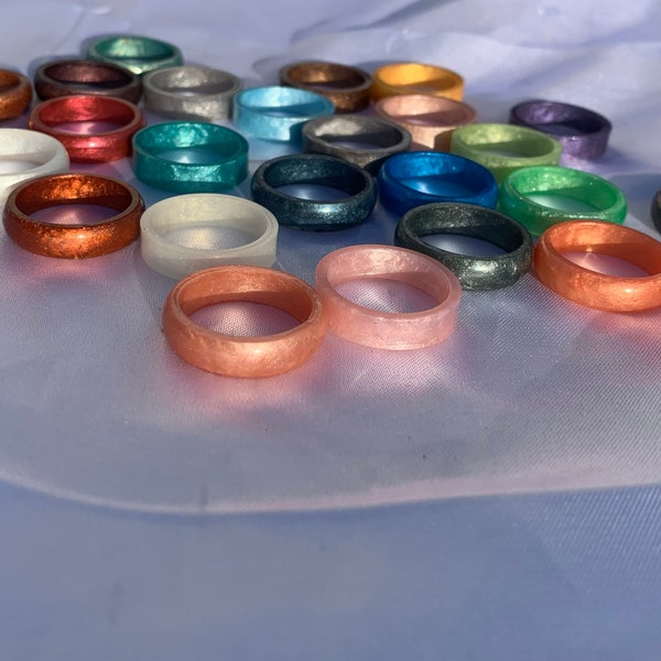 Resin Rings for Women - Etsy