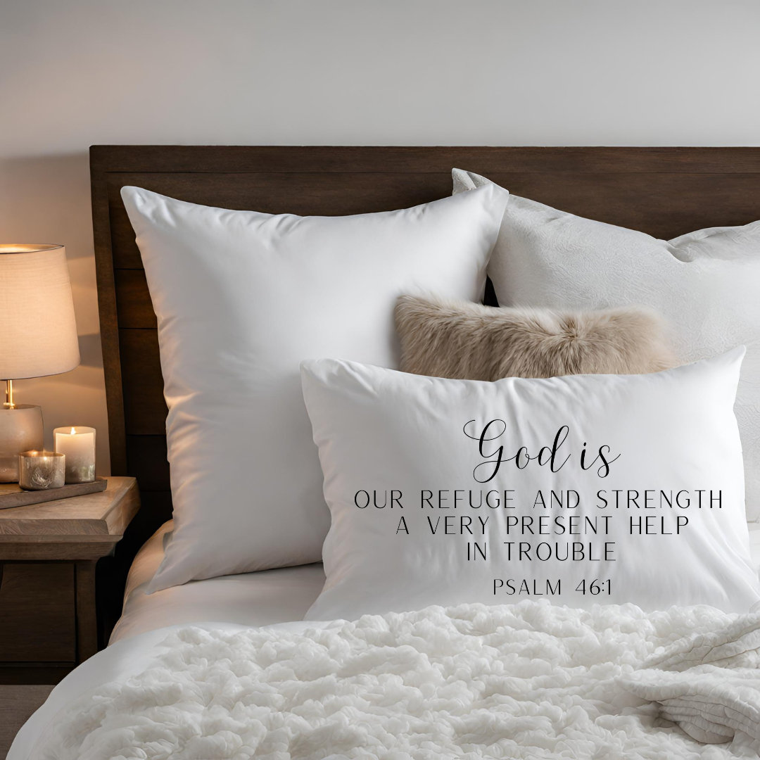 Christian Custom Pillow Case, Personalized Pillow Cover, Scripture ...