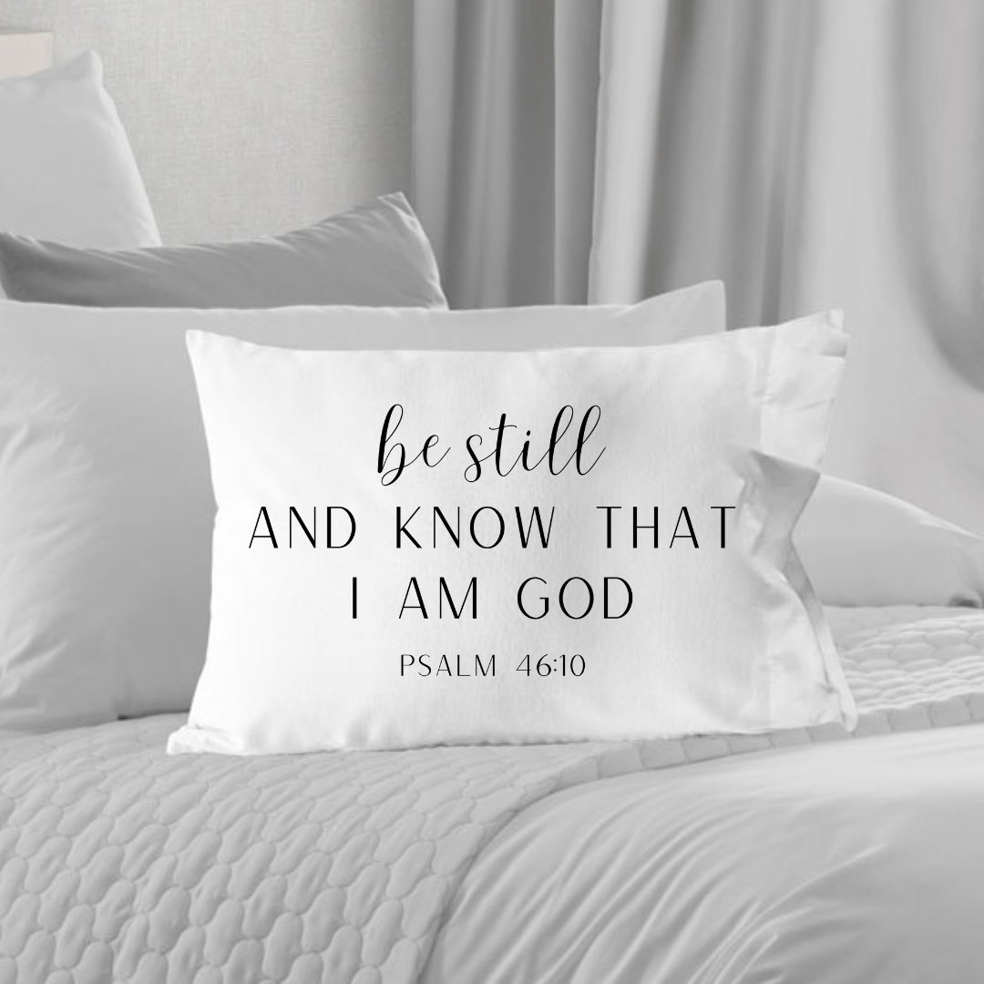Christian Custom Pillow Case, Personalized Pillow Cover, Scripture ...