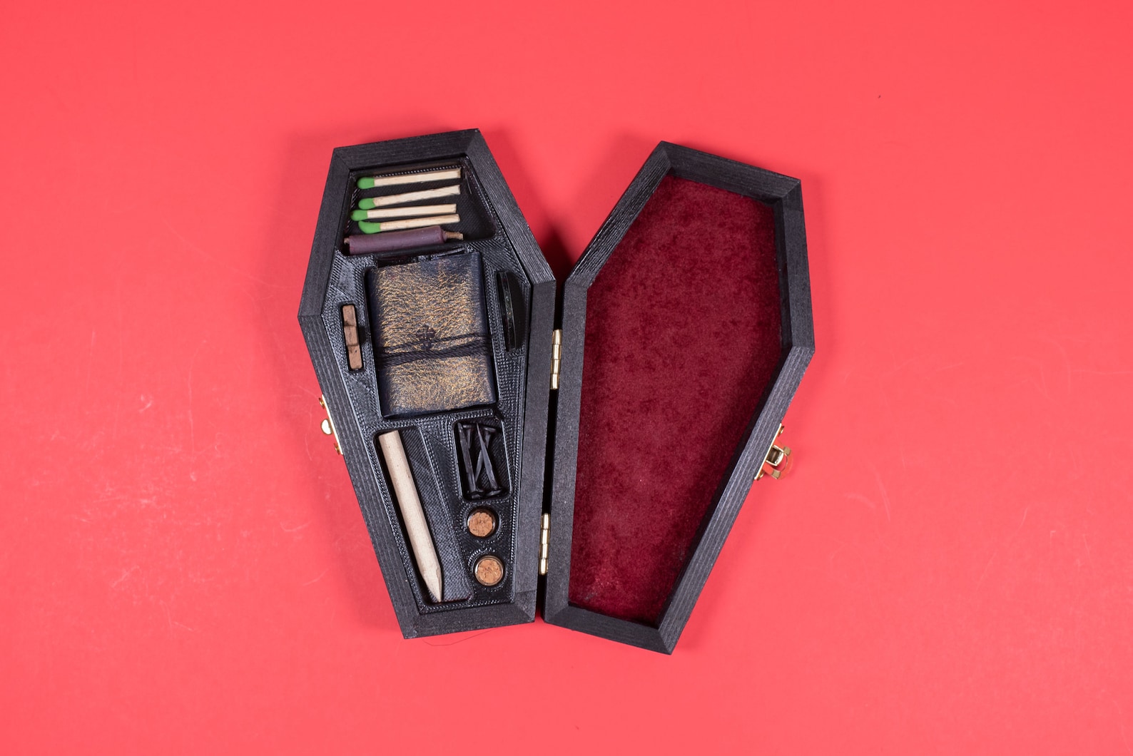 Miniature Vampire Killing Kit in Coffin Box - Etsy