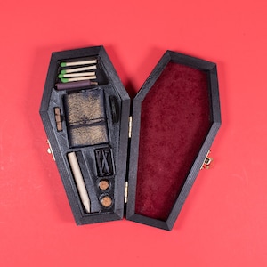 Miniature Vampire Killing Kit in Coffin Box - Etsy