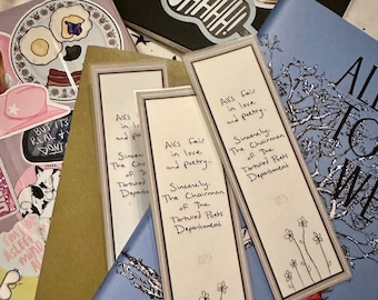 The Tortured Poets Department 5 Stages of Grief Bookmark Taylor Swift ...