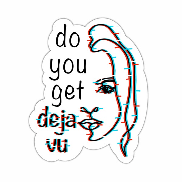 Deja Vu Stickers - Etsy