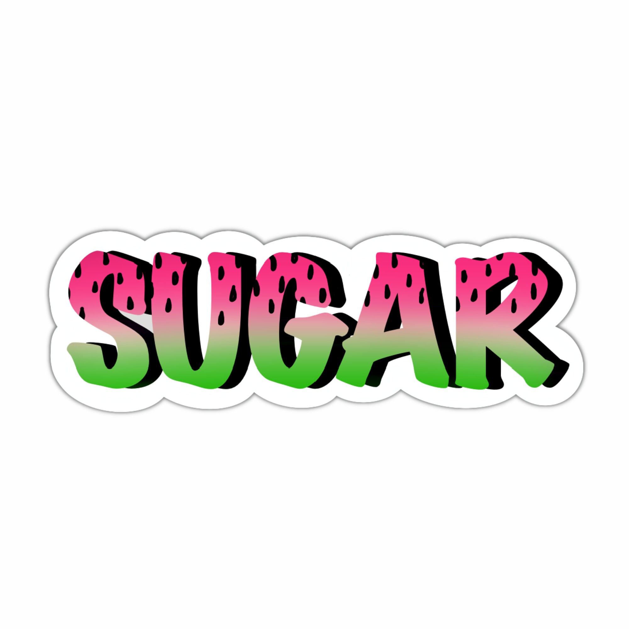 Watermelon Sugar Sticker - Etsy