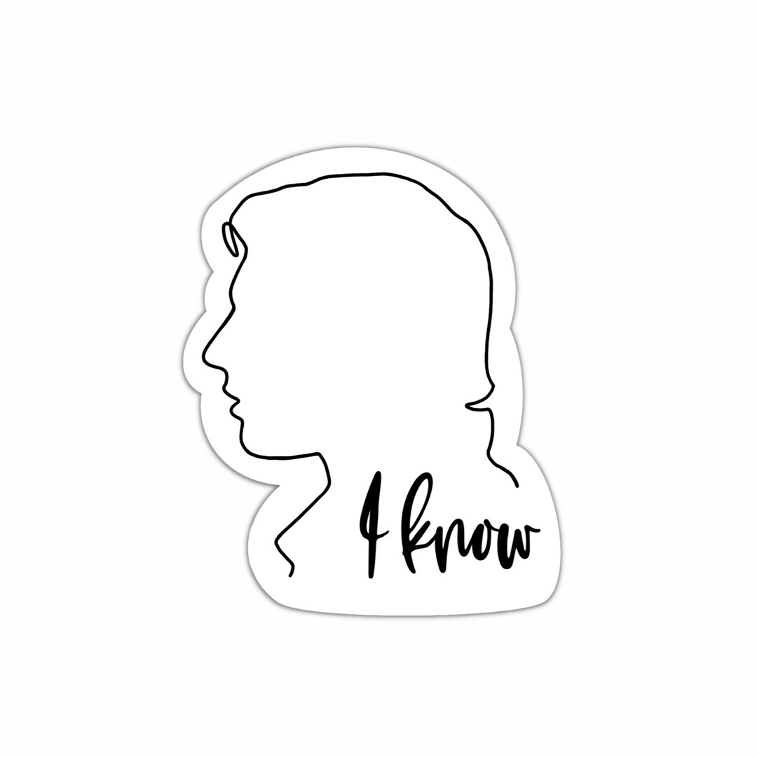Han Solo i Know Sticker - Etsy