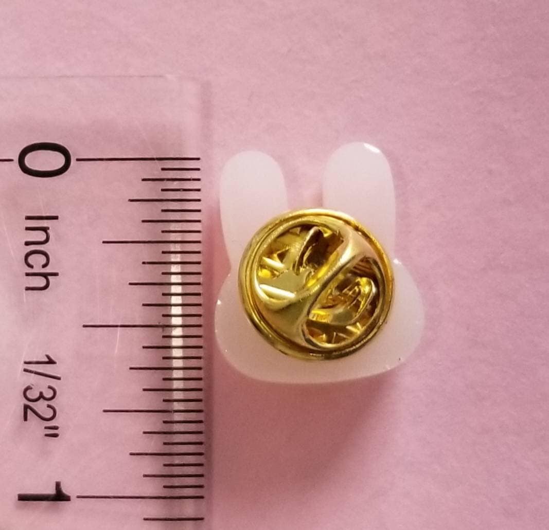 Milky Bunny Rabbit Pin - Etsy