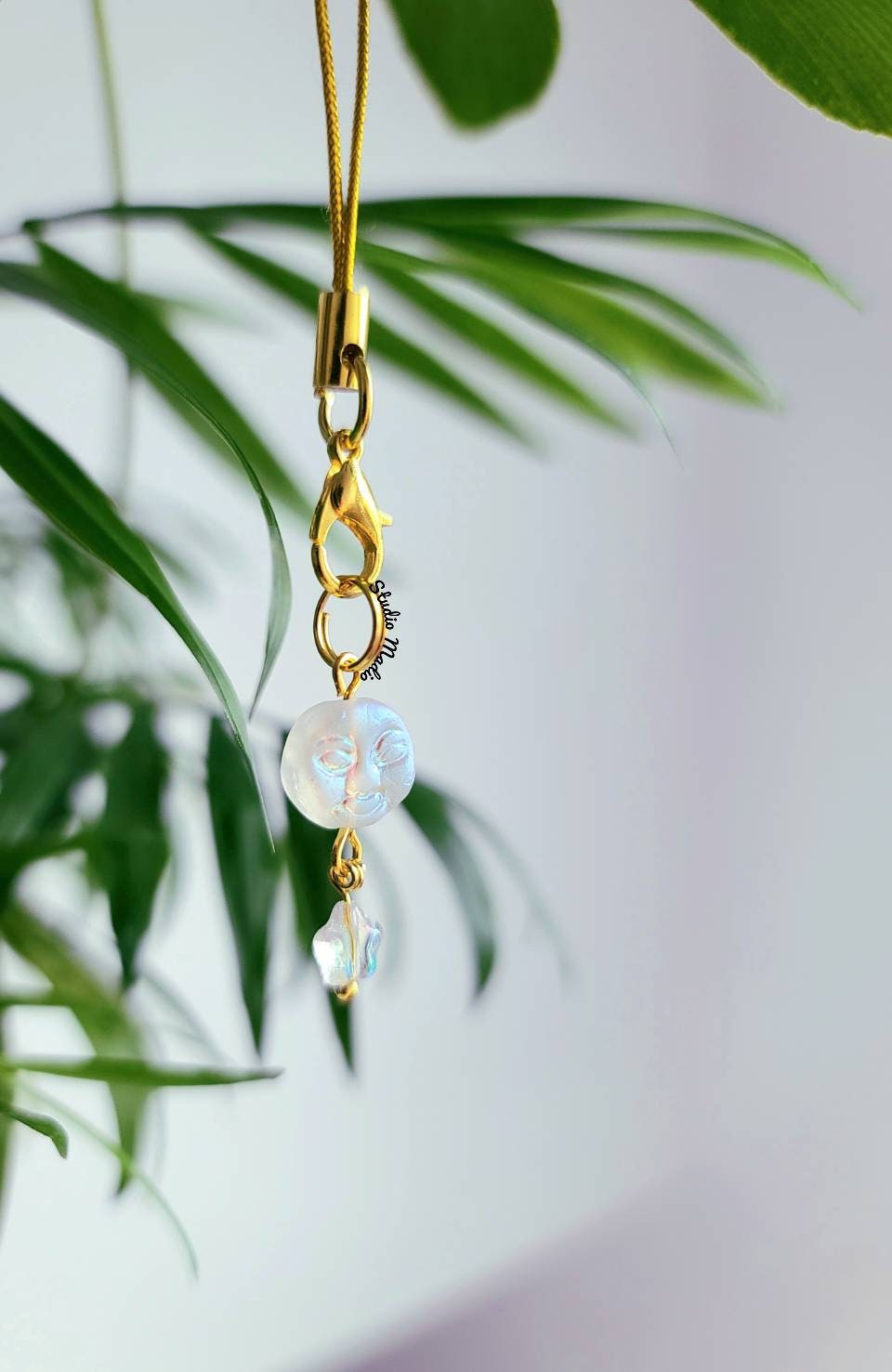 Full Moon Charm - Etsy