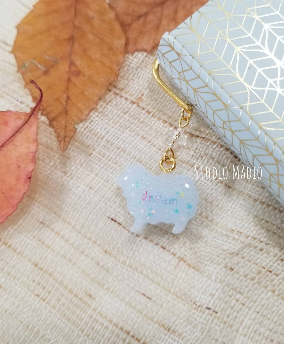 Counting Sheep Till I Sleep - Dream Winter Collection Bookmark - Etsy