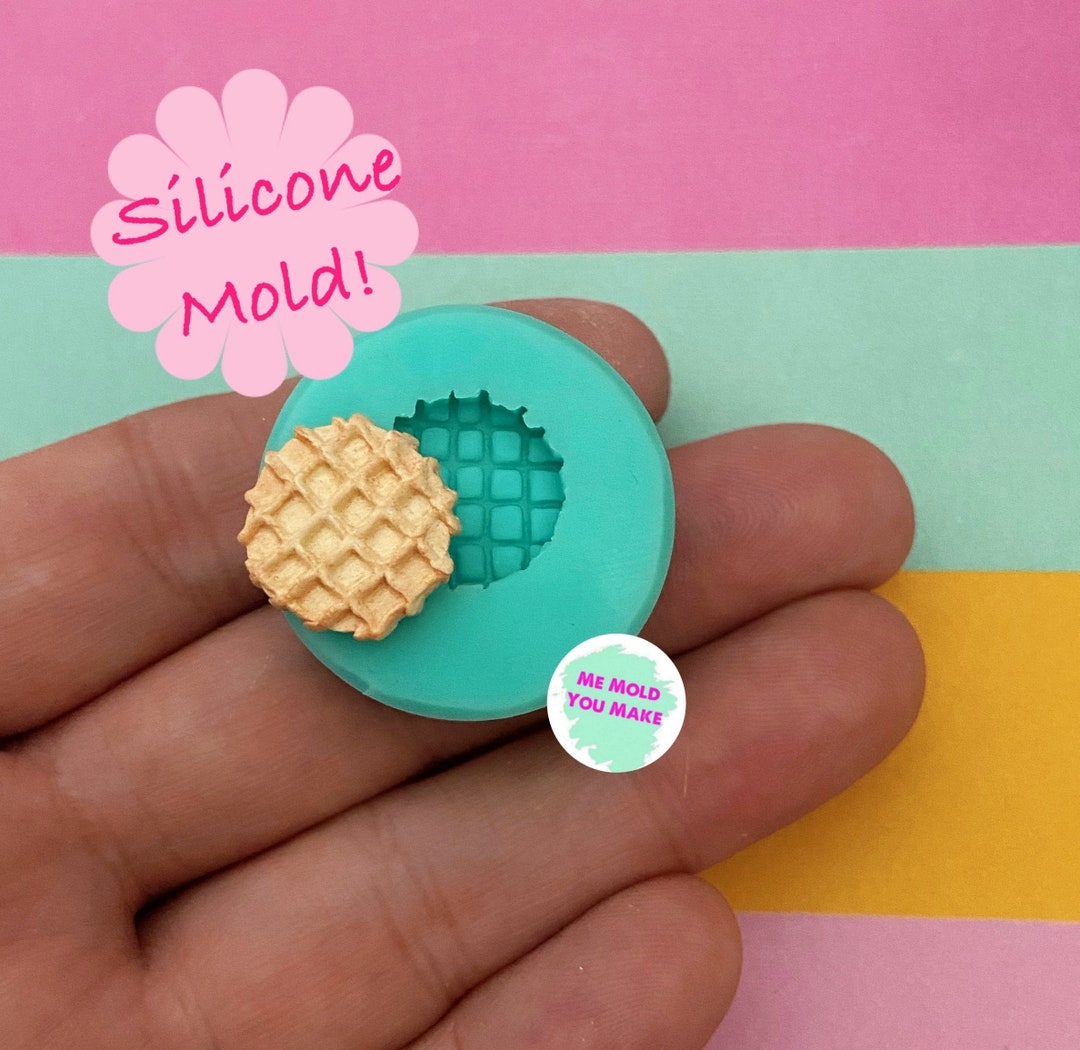 Silicone Mold of Mini Round Waffle - Etsy