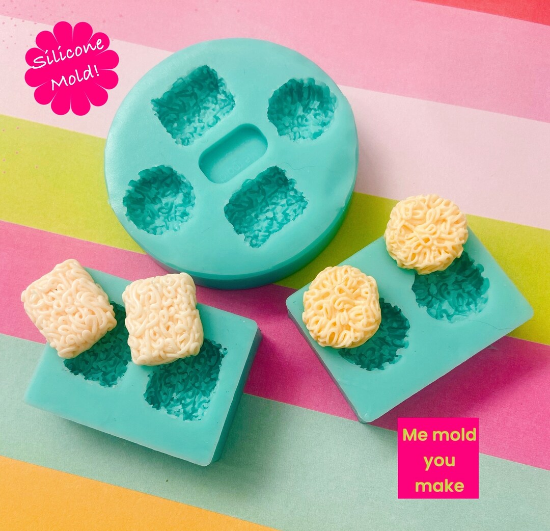Noodles Shape Silicone Mold/mould - Etsy