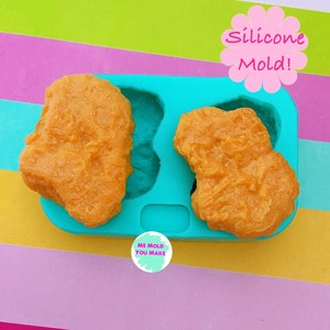 Silicone Mold of Chicken Nuggets and Chips - Etsy