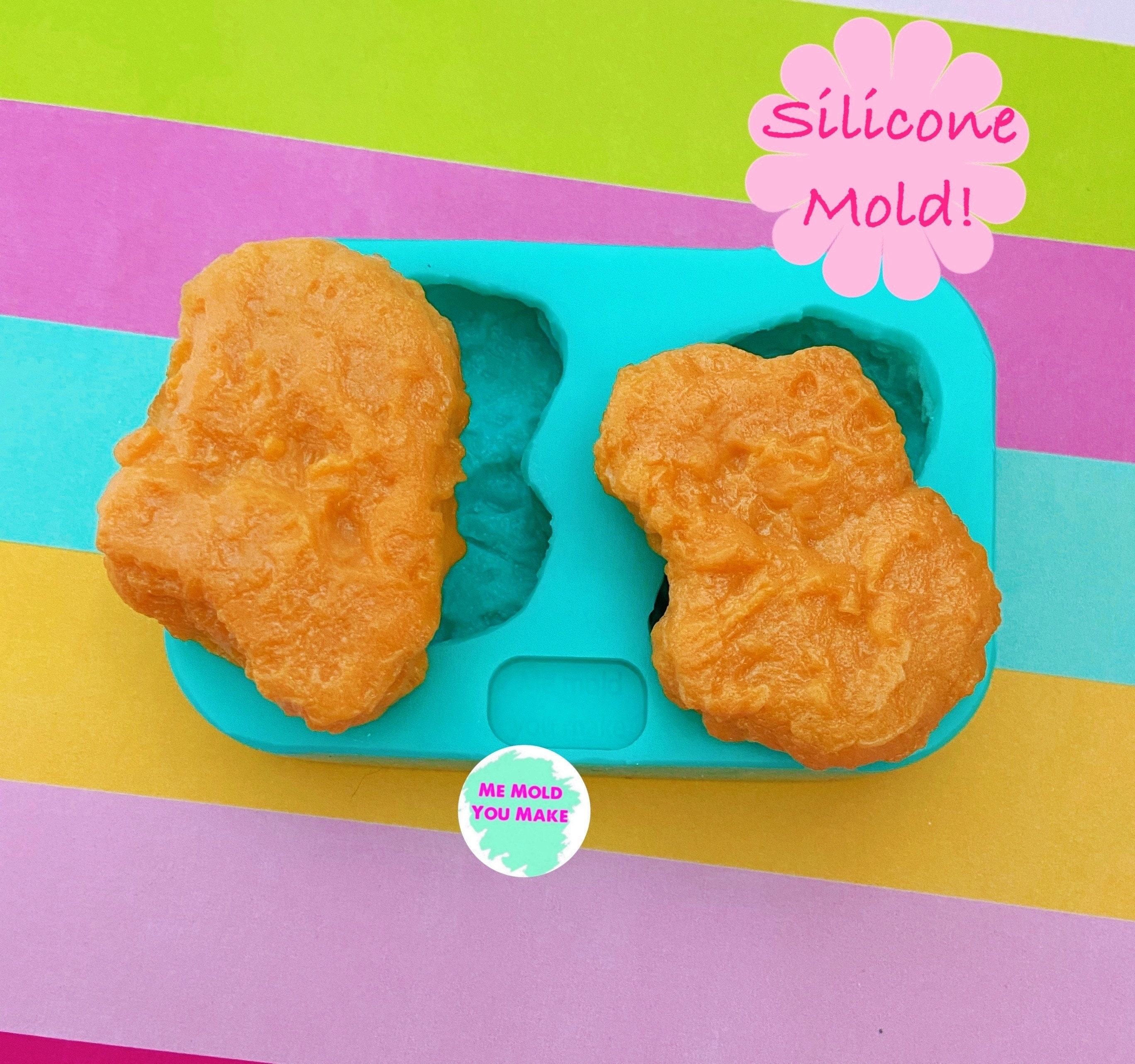 Silicone Mold of Chicken Nuggets and Chips - Etsy
