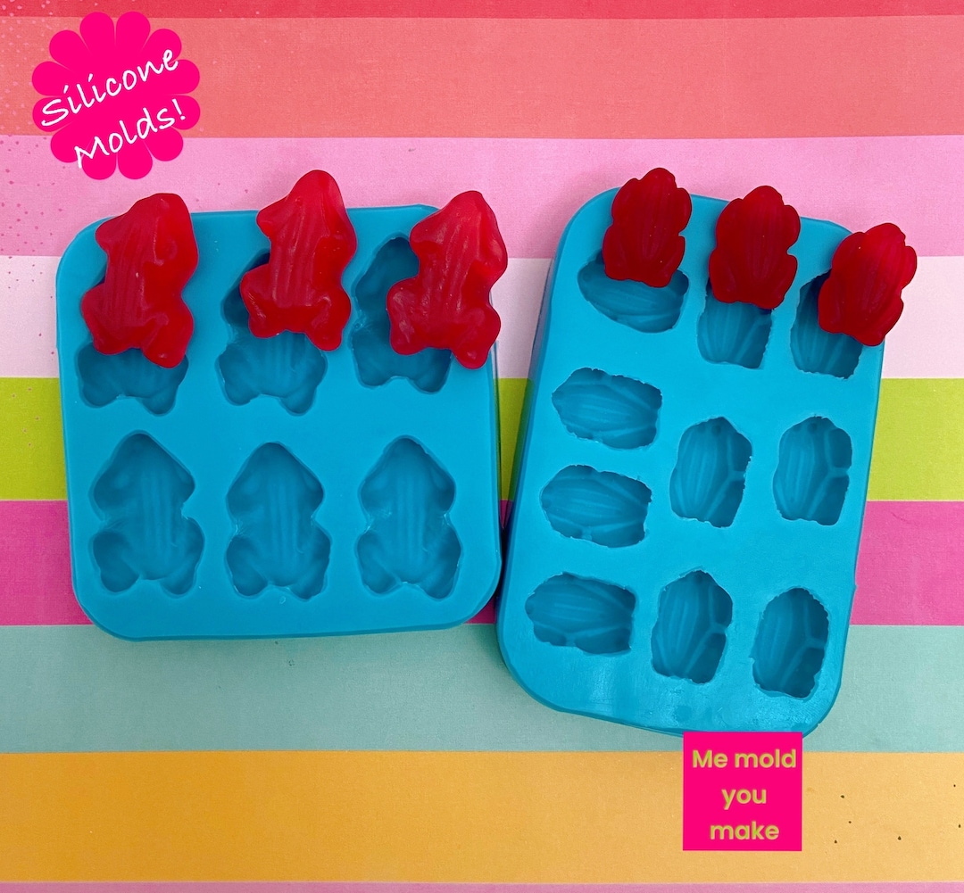 Silicone Mold of Red Frog Lollies/candy - Etsy