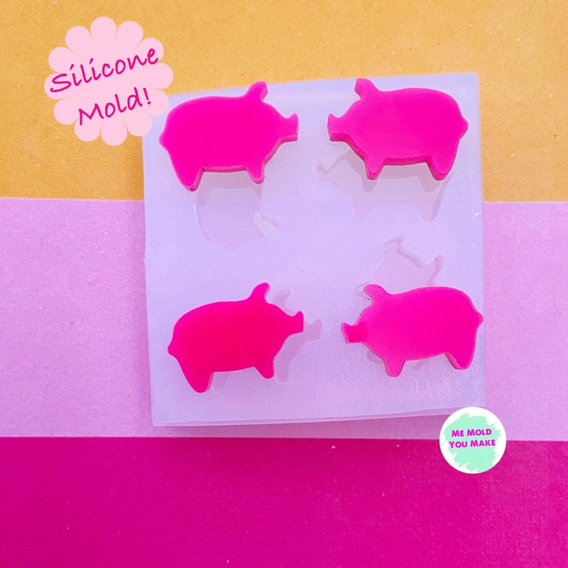 Pig Silicone Mold - Etsy