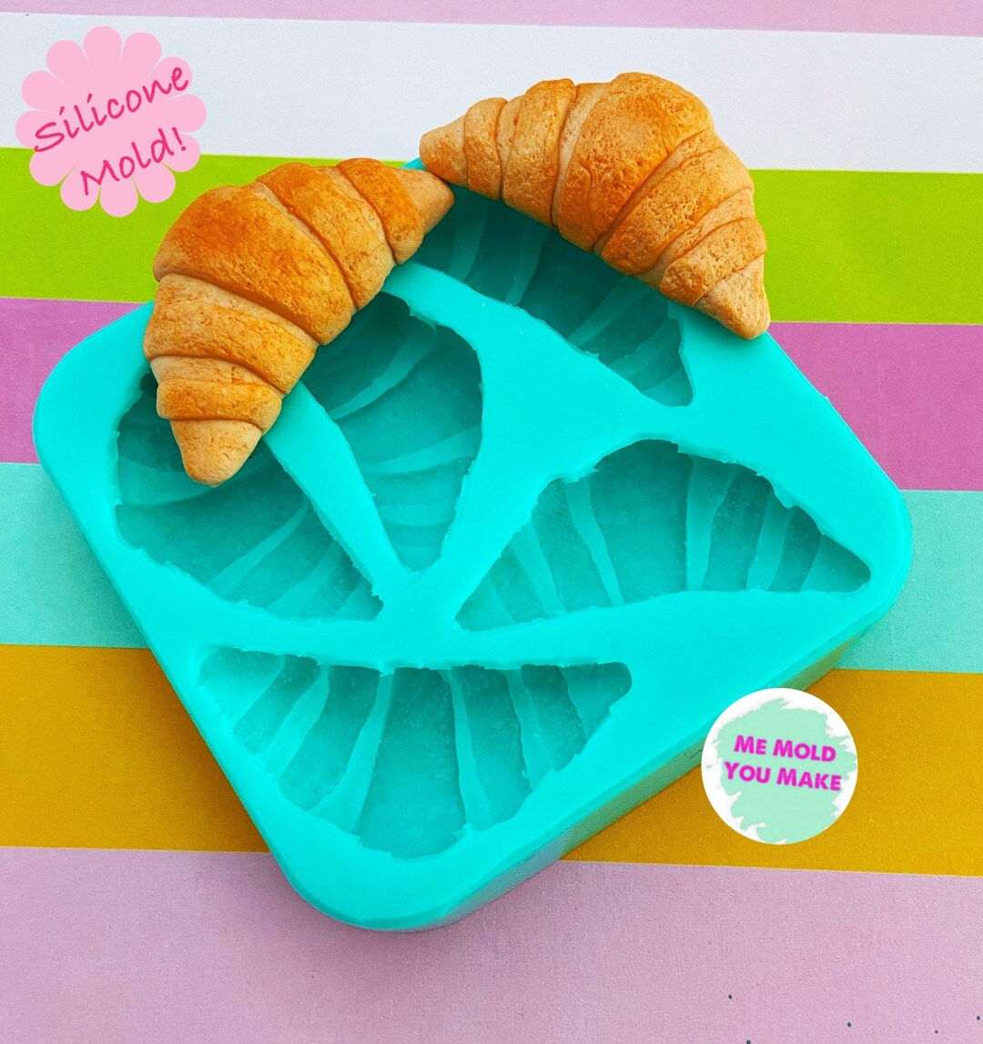 Silicone Mold of Little Croissants - Etsy