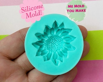 15mm Sunflower Silicone Mold/ Mould matte - Etsy