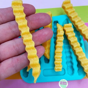 Silicone Mold of Chicken Nuggets and Chips - Etsy