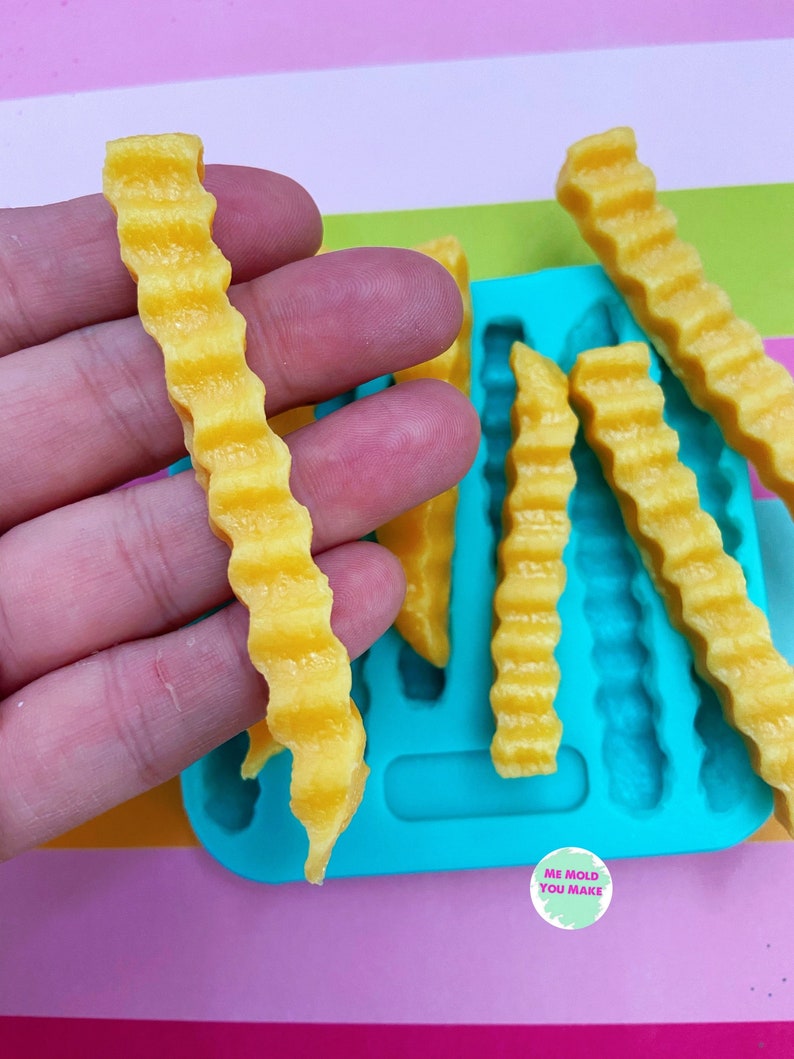 Silicone Mold of Chicken Nuggets and Chips - Etsy