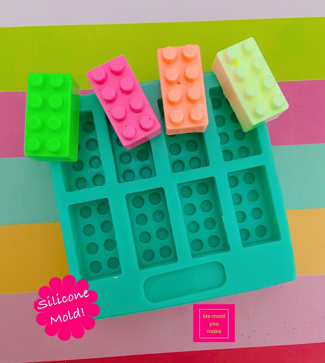 Silicone Mold of Building Blocks - Etsy