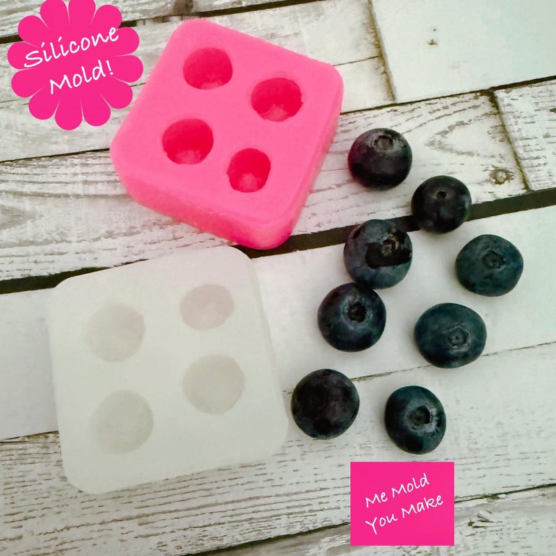 Silicone Mold Blueberries - Etsy