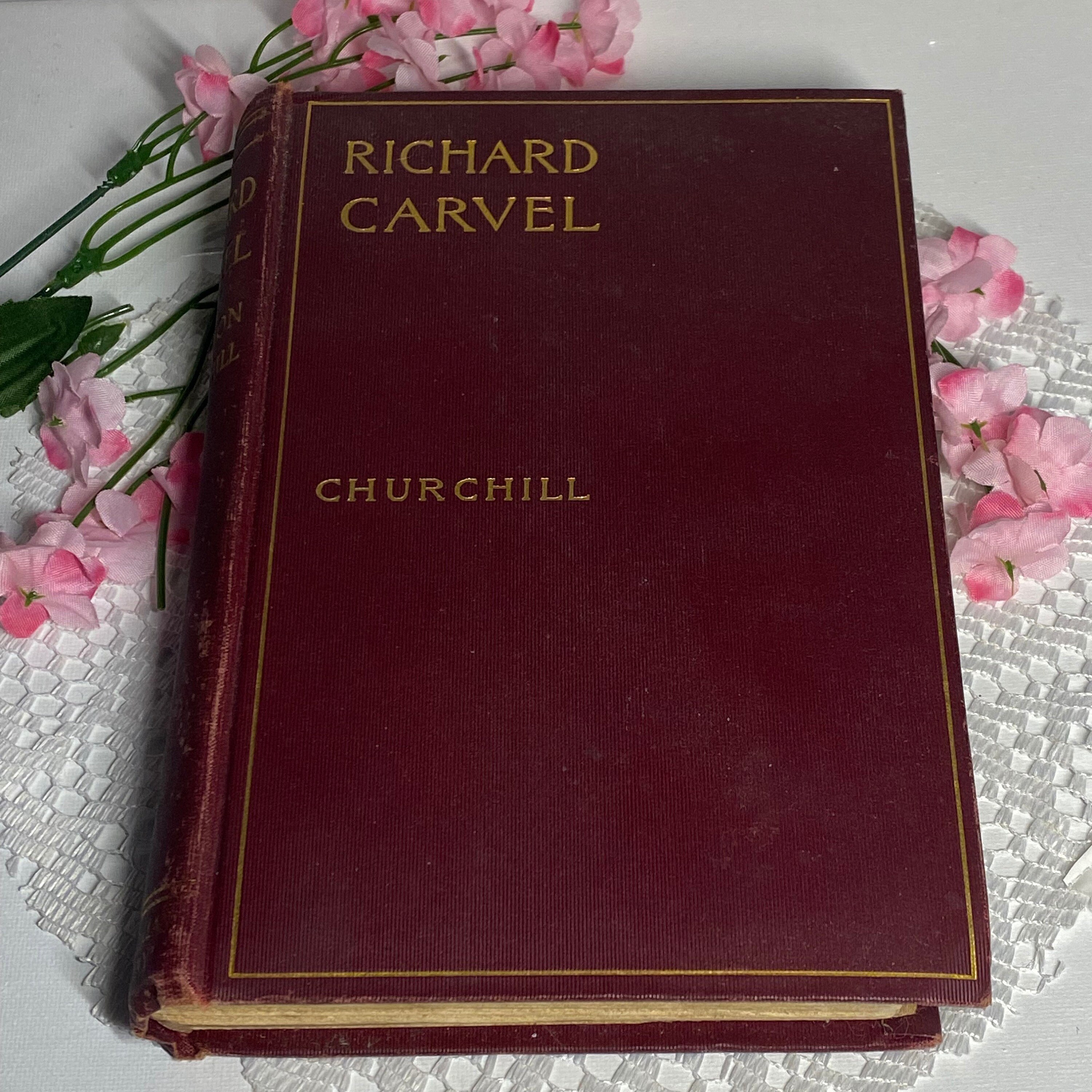 Vintage richard Carvel by Churchill Book - Etsy