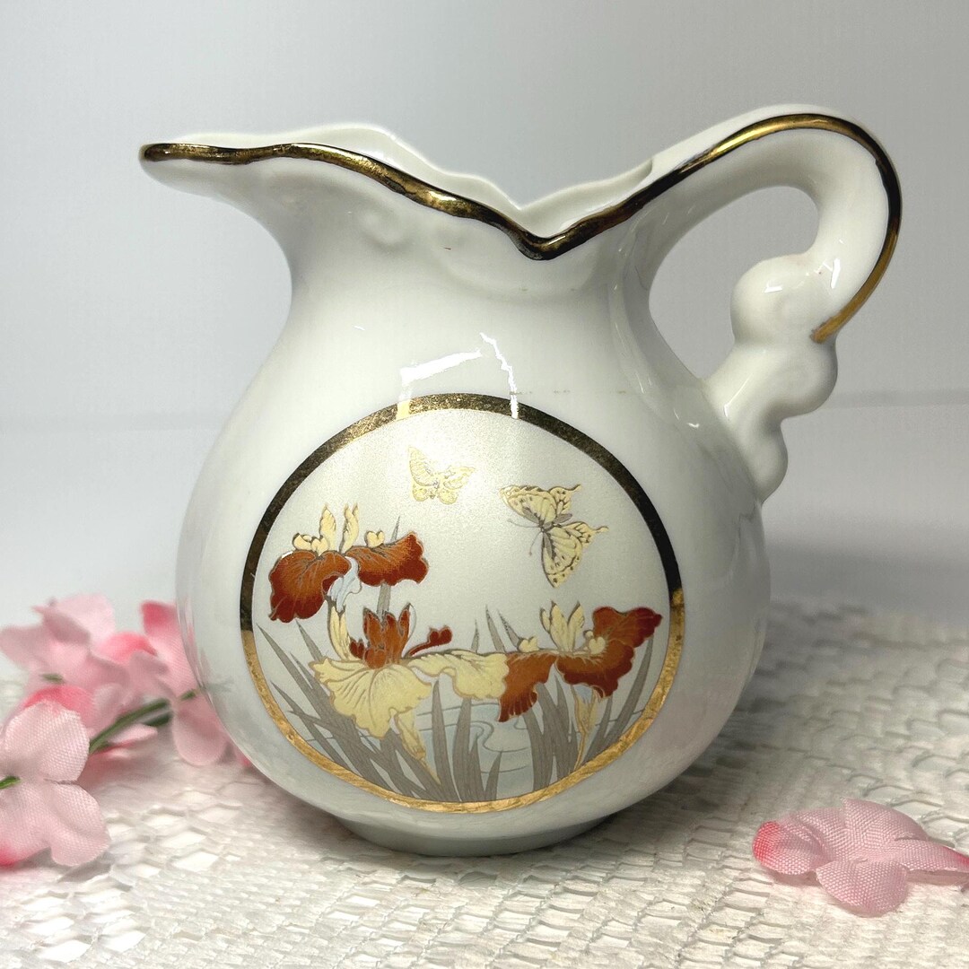 Vintage Butterfly Pitcher Knick Knack - Etsy