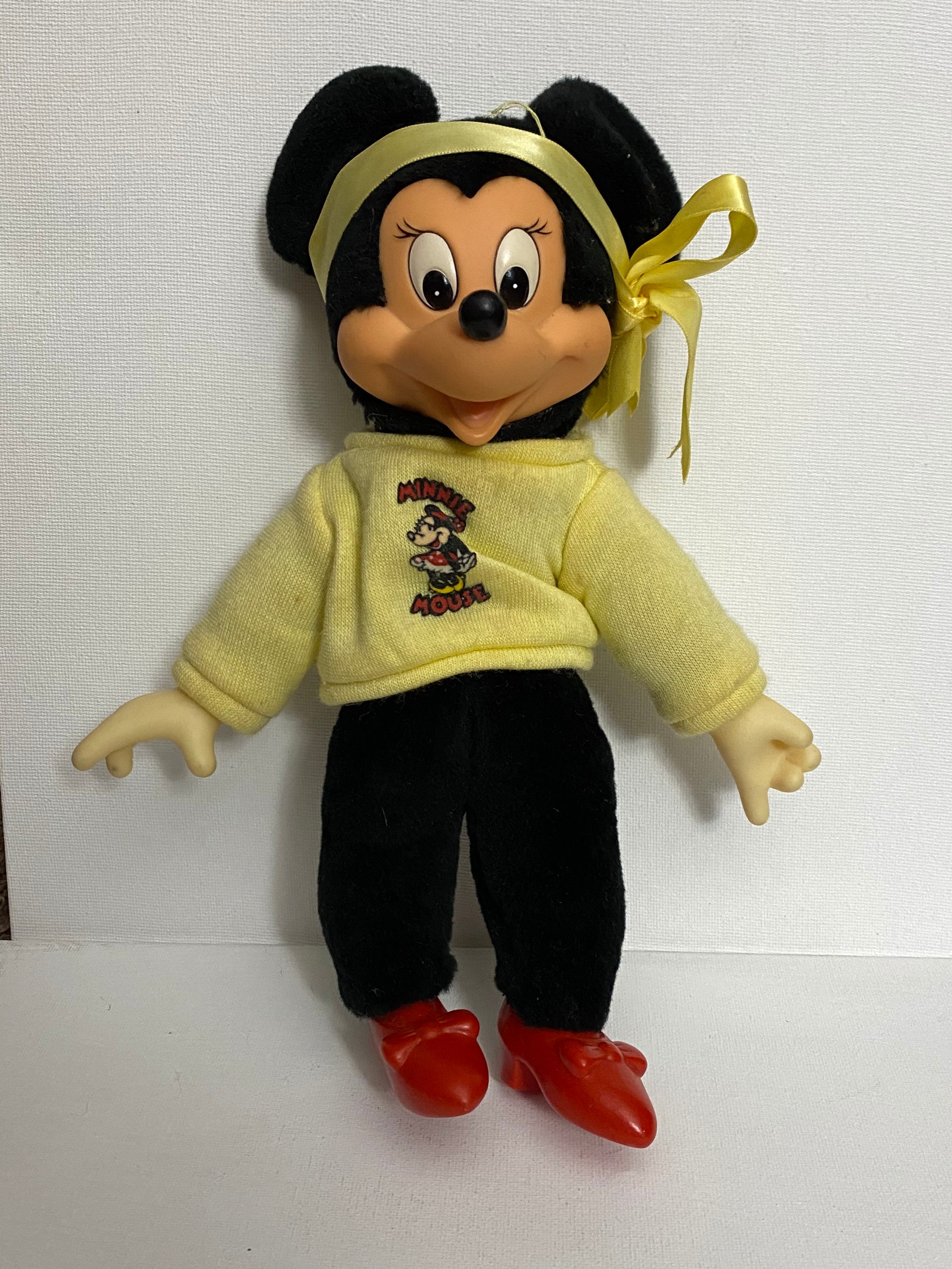 Vintage Mickey and Minnie Mouse Plush Set | Etsy