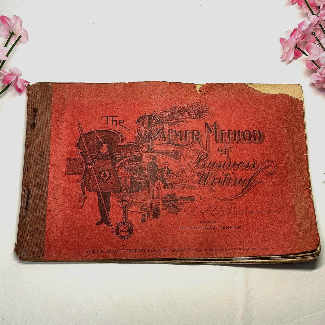Vintage “the Palmer Method of Business Writing” From 1901 - Etsy