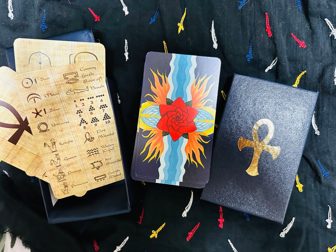 New Rosetta Tarot Papyrus OOP - Etsy