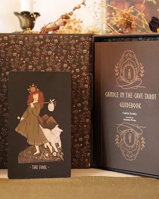 New Sealed Candle in the Cave Tarot Deck Authentic Indie Deck OOP - Etsy