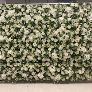 3D Artificial Flowers Panel, Flower Wall 40x60cm - Etsy