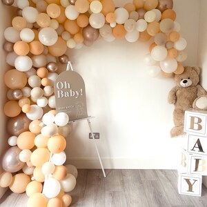 Acrylic Baby Shower Sign | Arch Sign | Welcome Sign | Gender Neutral ...