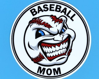 Personalized Baseball Vinyl Car Decal Your Childs Name on a - Etsy