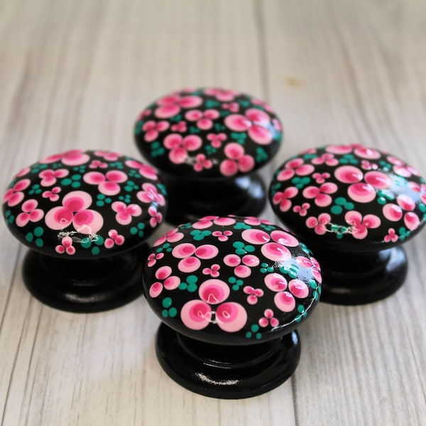 Hand Painted Knobs - Etsy