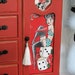 Red Painted Pin up Girl Jewelry Box Pin up Girl Art With - Etsy