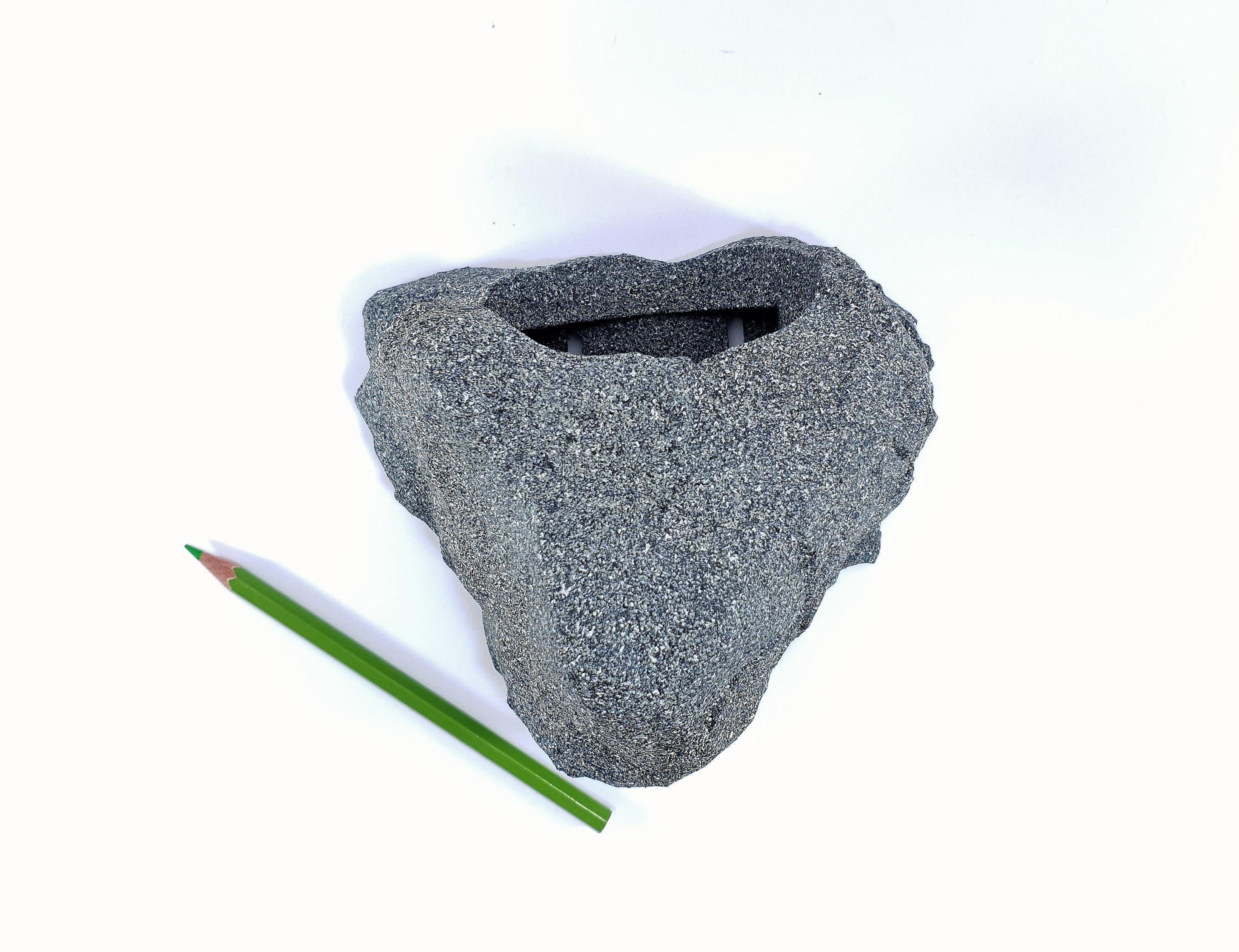 Wall Planter Granite Stone Look Planter Large Succulent Pot - Etsy