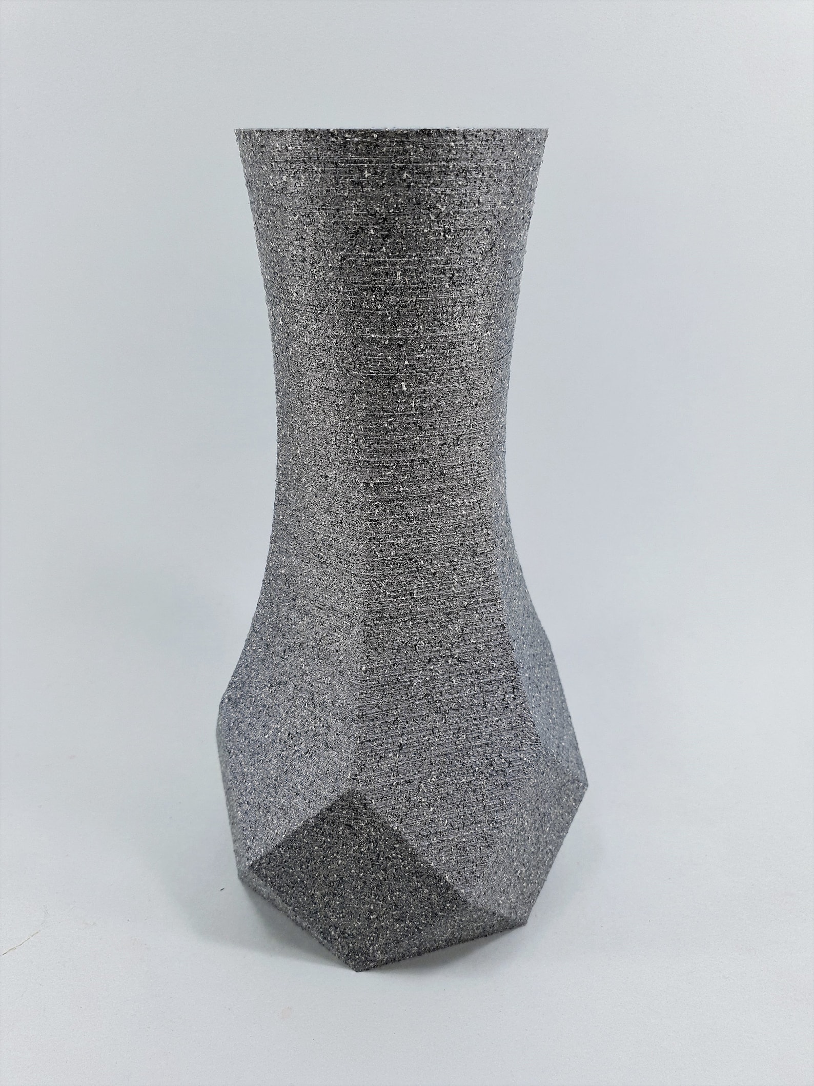 Large 10in 25cm Granite Stone Look Vase Black Grey White Vase | Etsy