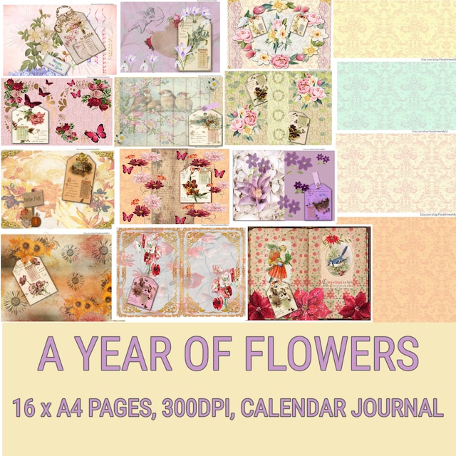 FloralArtworkBySJ - Etsy
