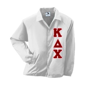 Kappa Delta Chi Embroidered Coach Line Jacket - Etsy