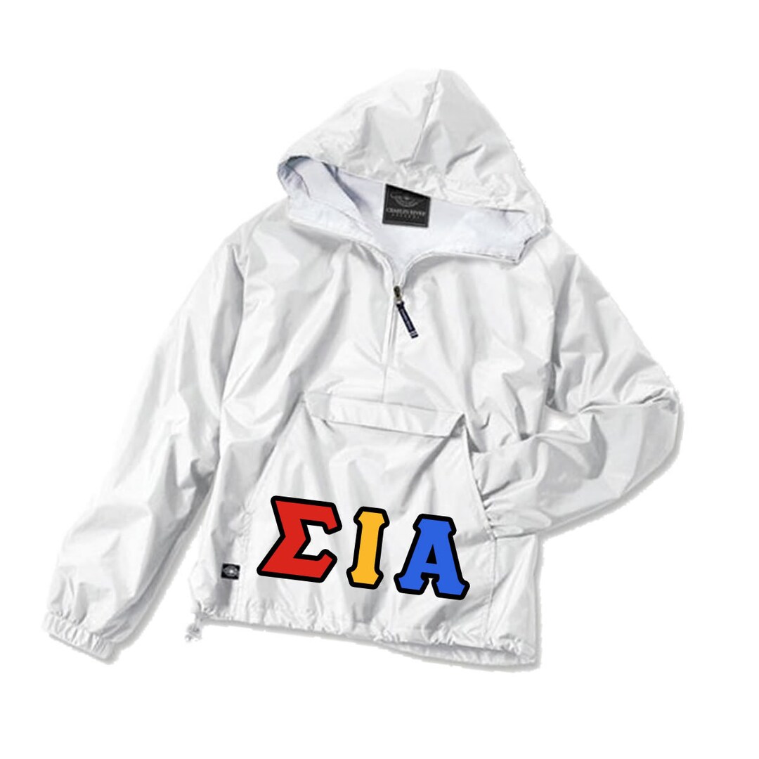 Lambda Pi Chi Embroidered Pullover Jacket - Etsy